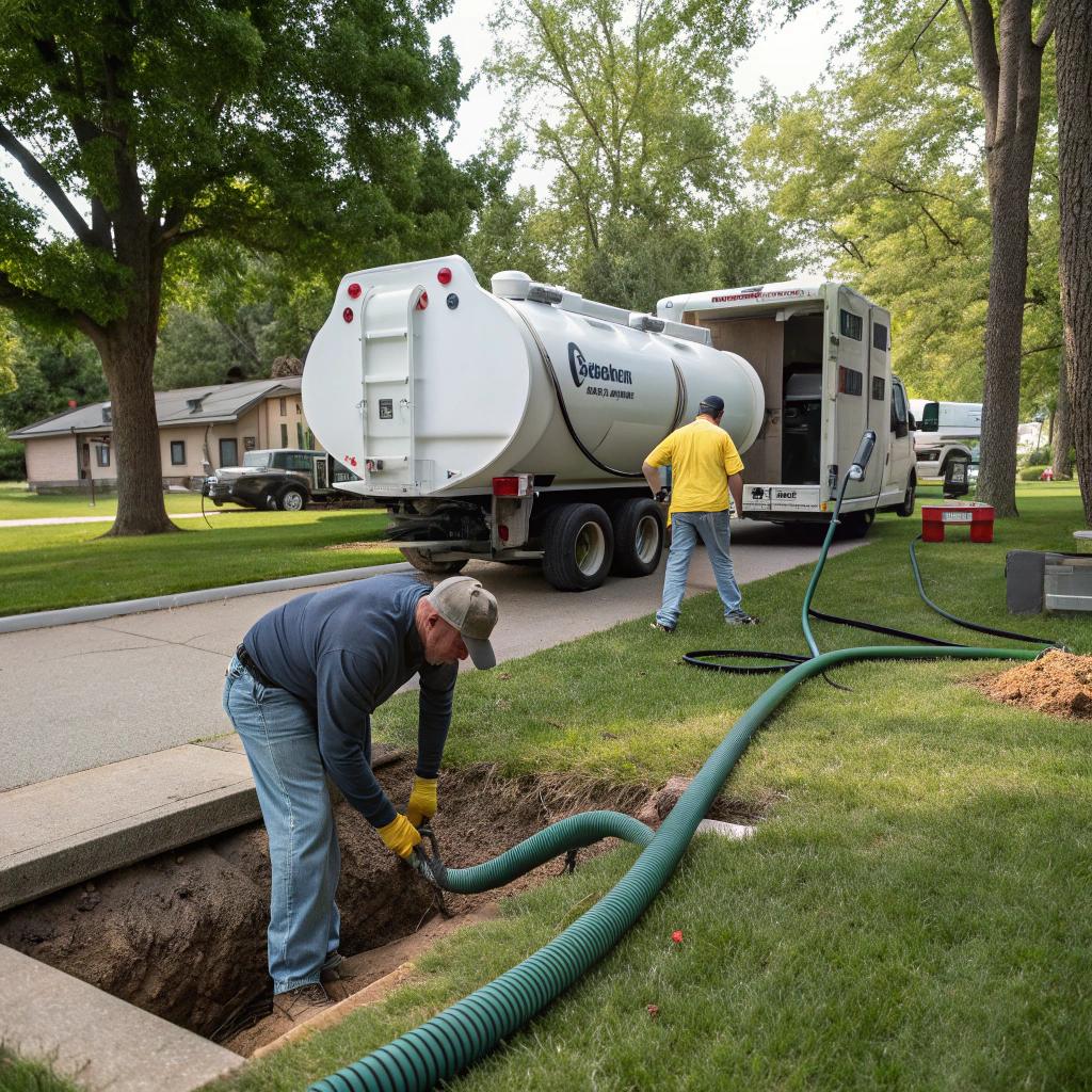 Septic tank pumping Brighton, MI for RV and Campers - American Campground