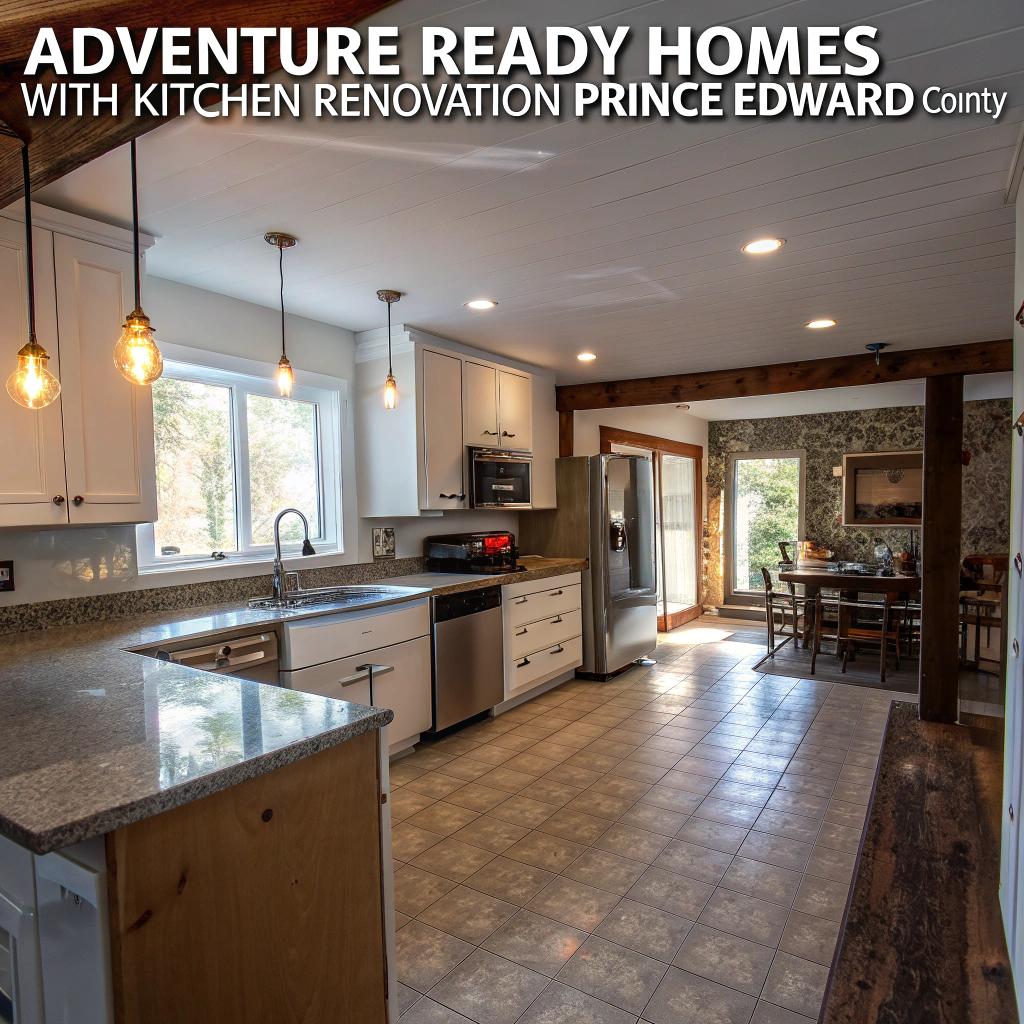 Adventure ready homes with kitchen renovation Prince Edward County ...